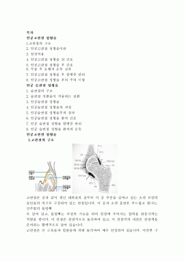 인공 관절 성형술-1페이지