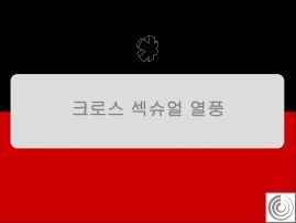 [Cross Sexual ]크로스 섹슈얼에 대한 이해와 원인, 다양한 시각, 기업의 전략 분석 등등 (2007년 추천 우수 레포트 선정)-1페이지