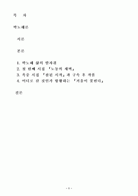 [인문과학] 박노해론-1페이지