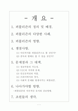 퍼블리즌의 정의, 배경, 사례, 영향, 문제점과 그 대책, 나아갈 방향-1페이지