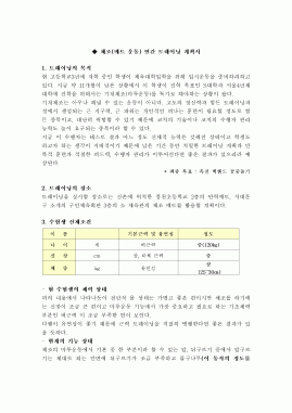 체조(매트 운동) 연간 트레이닝 계획서-1페이지