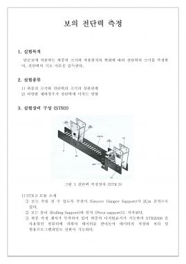 보의 전단력특정-1페이지