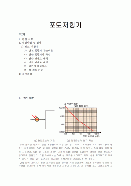 포토저항기(광학실험)-1페이지