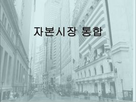 [재무] 자본시장통합 (재무사례연구)-1페이지