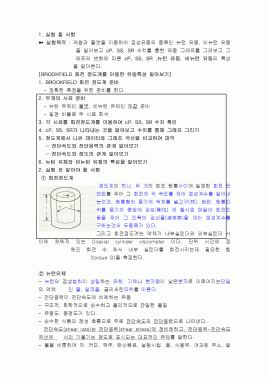 유체에 관한 실험-1페이지