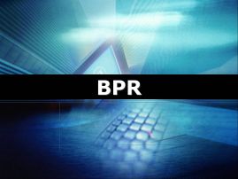 BPR(Business Process Re-engineering)  -1페이지