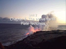 The active Earth:Plate Tectonics-1페이지