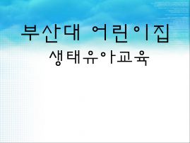 부산대 부설 어린이집 생태유아교육-1페이지