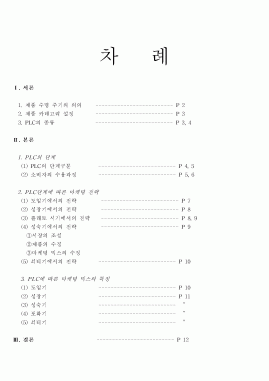 제품수명주기 [분석/조사]-1페이지