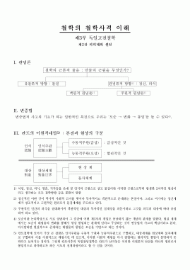 독일 관념주의의 피히테와 셸링-1페이지