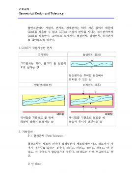 기하공차 완벽정리-1페이지