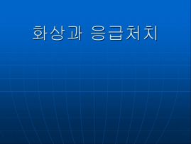 화상과 응급처치-1페이지