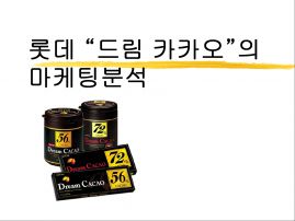 드림카카오 마케팅 전략-1페이지