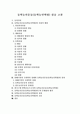 [동학농민운동][동학농민혁명]동학농민운동(동학농민혁명) 심층 고찰(동학농민운동(동학농민혁명)의 사상적 배경, 동학농민운동(동학농민혁명)의 성과, 동학농민운동(동학농민혁명)의 교훈)(동학농민운동)-1페이지