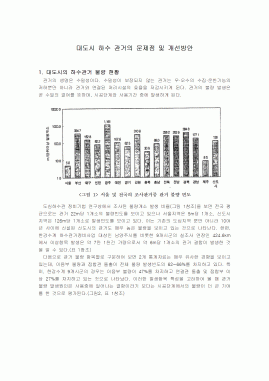 대도시 하수관거의 문제점 및 대책방안-1페이지