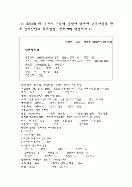 고던의 간호사정-1페이지