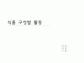 식품 구성탑 활동-1페이지