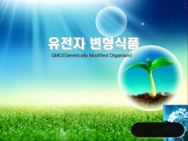 유전자 변형식품 (GMO)-1페이지