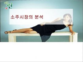 소주시장분석(산업조직론)-1페이지