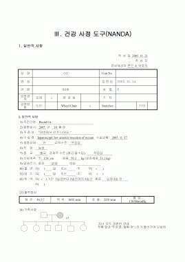 직장암(rectal ca.) 간호과정-1페이지