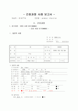 뇌경색 간호과정-1페이지