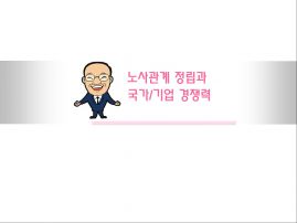 노사관계 정립과 국가/기업 경쟁력-1페이지