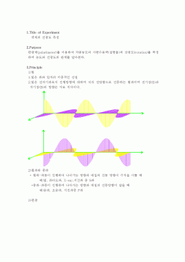 액체의 선광도 측정-1페이지