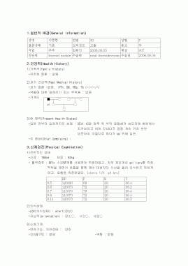 [성인]total thyroidectomy 간호진단-1페이지