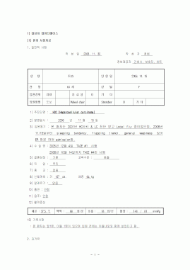 HCC 환자 case study-1페이지