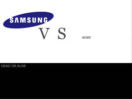 삼성 VS SONY 경영전략-1페이지