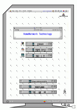 유비쿼터스 8대 기술 조사 / HomeNetwork Technology-1페이지