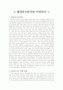 [우수평가자료]환경호르몬에 관하여(피해,여향,대처방안등)-1페이지