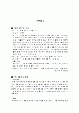 [박물관] 티벳 박물관에 대하여-1페이지