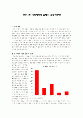 우리나라 재래시장의 실태와 활성화방안-1페이지