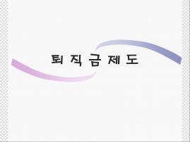 퇴직금제도의 주요내용과 문제점분석-1페이지