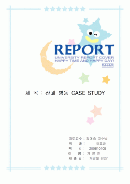 산과 병동 CASE STUDY-1페이지