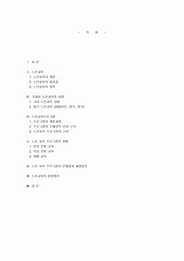 [노인복지와교육] 노인교육 프로그램의 문제점과 해결 방안-1페이지