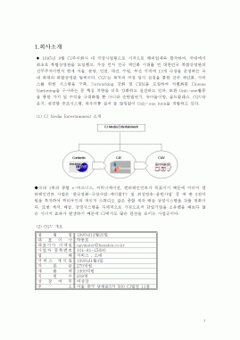 CGV 서비스 설문 분석 보고서-1페이지