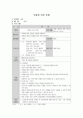 진로교육 프로그램-1페이지