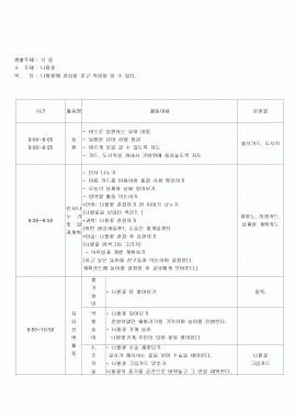 나팔꽃 활동 계획안-1페이지