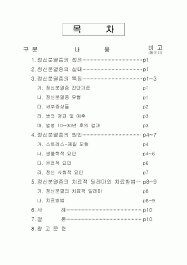 정신분열증의 정의 실태 특징 원인 치료적 딜레마와 치료방법-1페이지