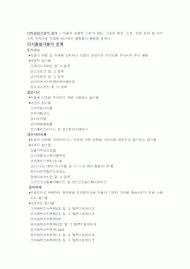 식품첨가물 정의와 종류-1페이지