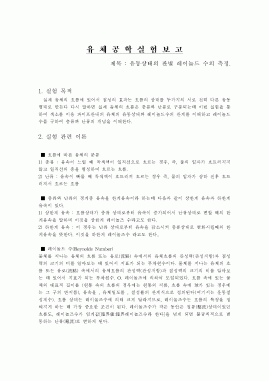 레이놀드의 수 측정-1페이지