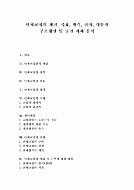 [단체교섭]단체교섭 개념, 목표, 방식, 절차, 대응과 구조개선 및 당면 과제 분석(단체교섭권 개념, 단체교섭 대상, 단체교섭 목표, 단체교섭 방식, 단체교섭 주체, 단체교섭 절차, 단체교섭 방법 및 거부)-1페이지