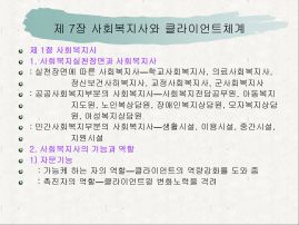 사회복지실천론, 사회복지사와 클라이언트의체계-1페이지