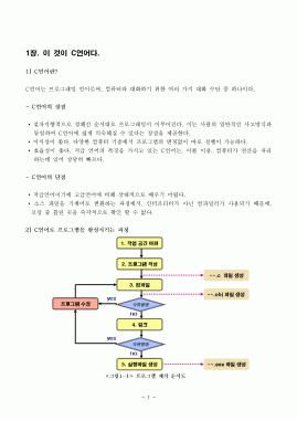 열혈강의 C언어 재정리 및 문제 풀이#1-1페이지