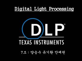 DMD(digital micromirror device)의 구조 동작원리 및 공정-1페이지