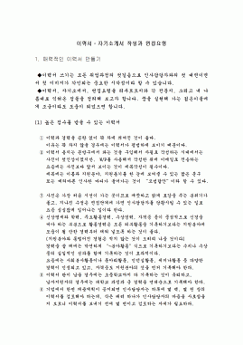 이력서 자기소개서 작성과 면접요령(영어면접 포함)-1페이지