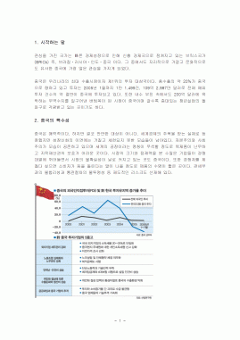 기업의 해외진출 사례(중국)-1페이지