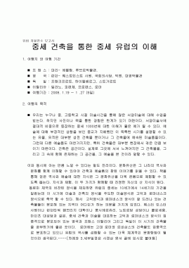 유럽여행 계획서-여행보고서-1페이지